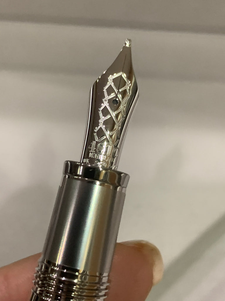 Montblanc Meisterstuck Fountain Pen - Great Masters - Python Leather ...