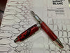 Montblanc Meisterstuck Fountain Pen - Great Masters - Python Leather ...