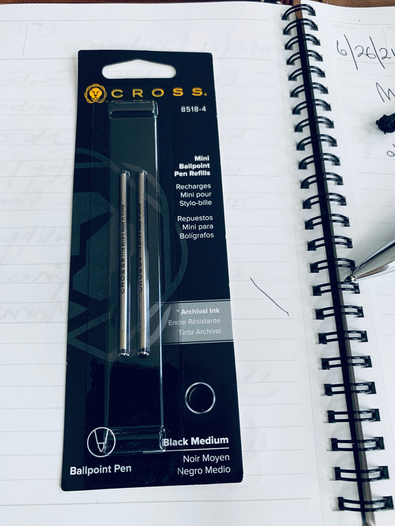 Cross Peerless TrackR Ballpoint Pen - Carbon Black - Pen Boutique Ltd