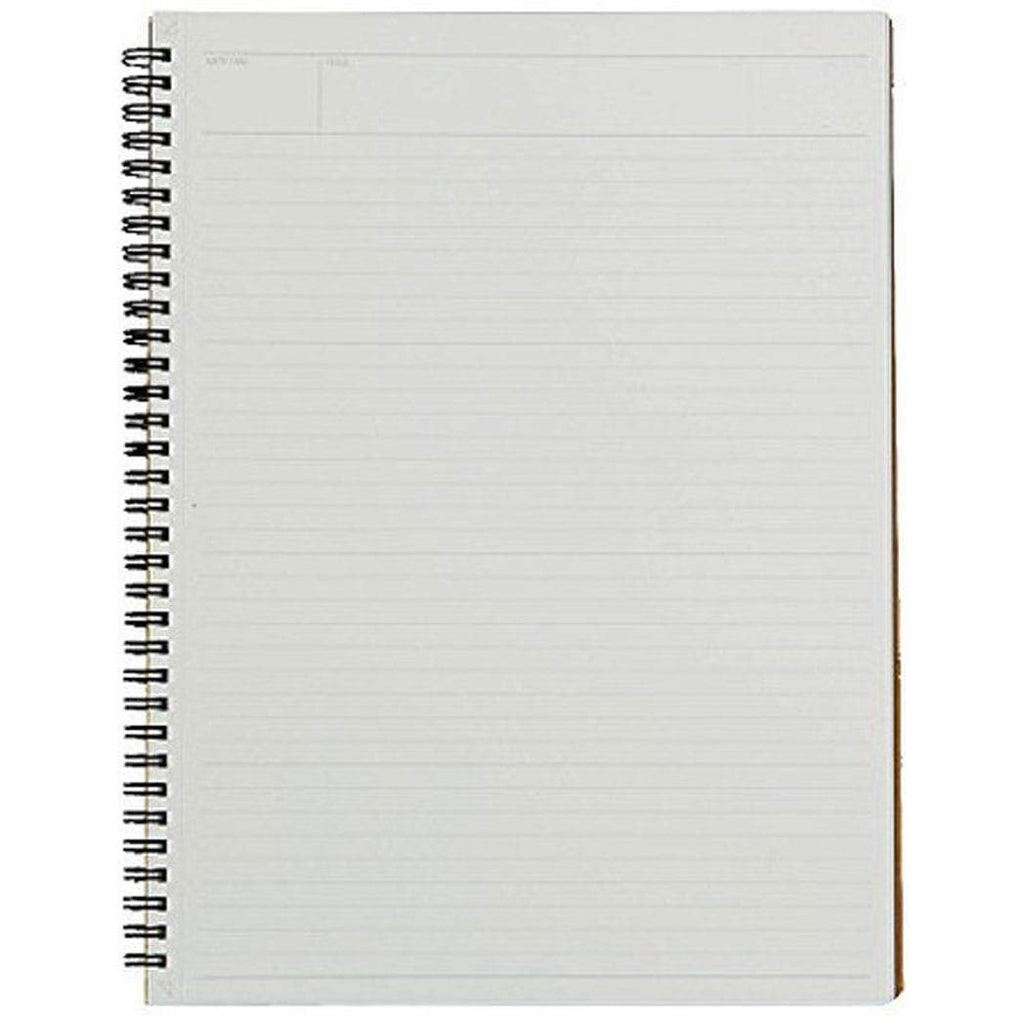 Maruman Mnemosyne Notebooks - Black - Lined - A4 - Pen Boutique Ltd