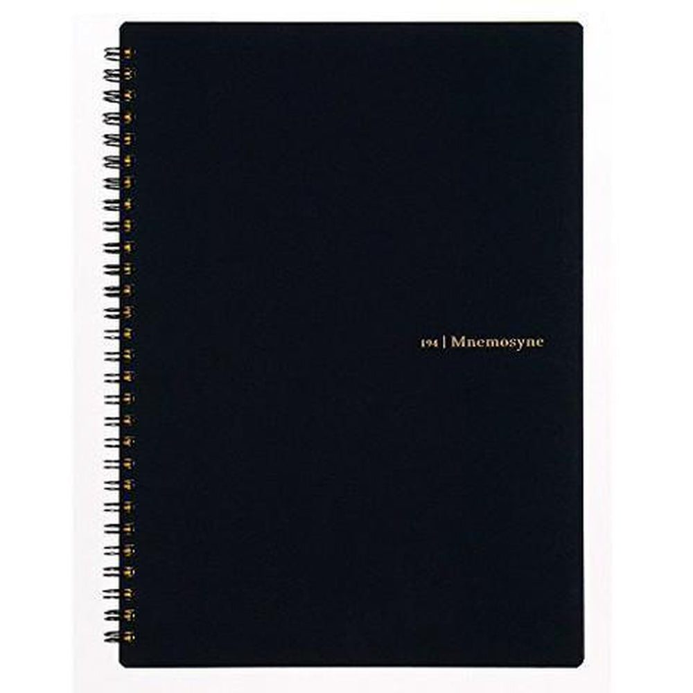 Maruman Mnemosyne Notebooks - Black - Lined - B5