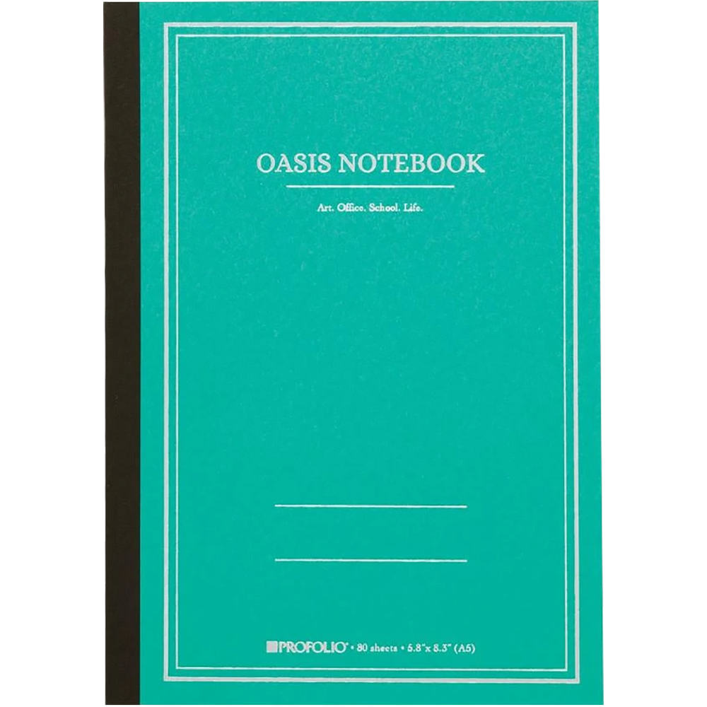 Oasis ProFolio Notebook - Wintergreen - Medium
