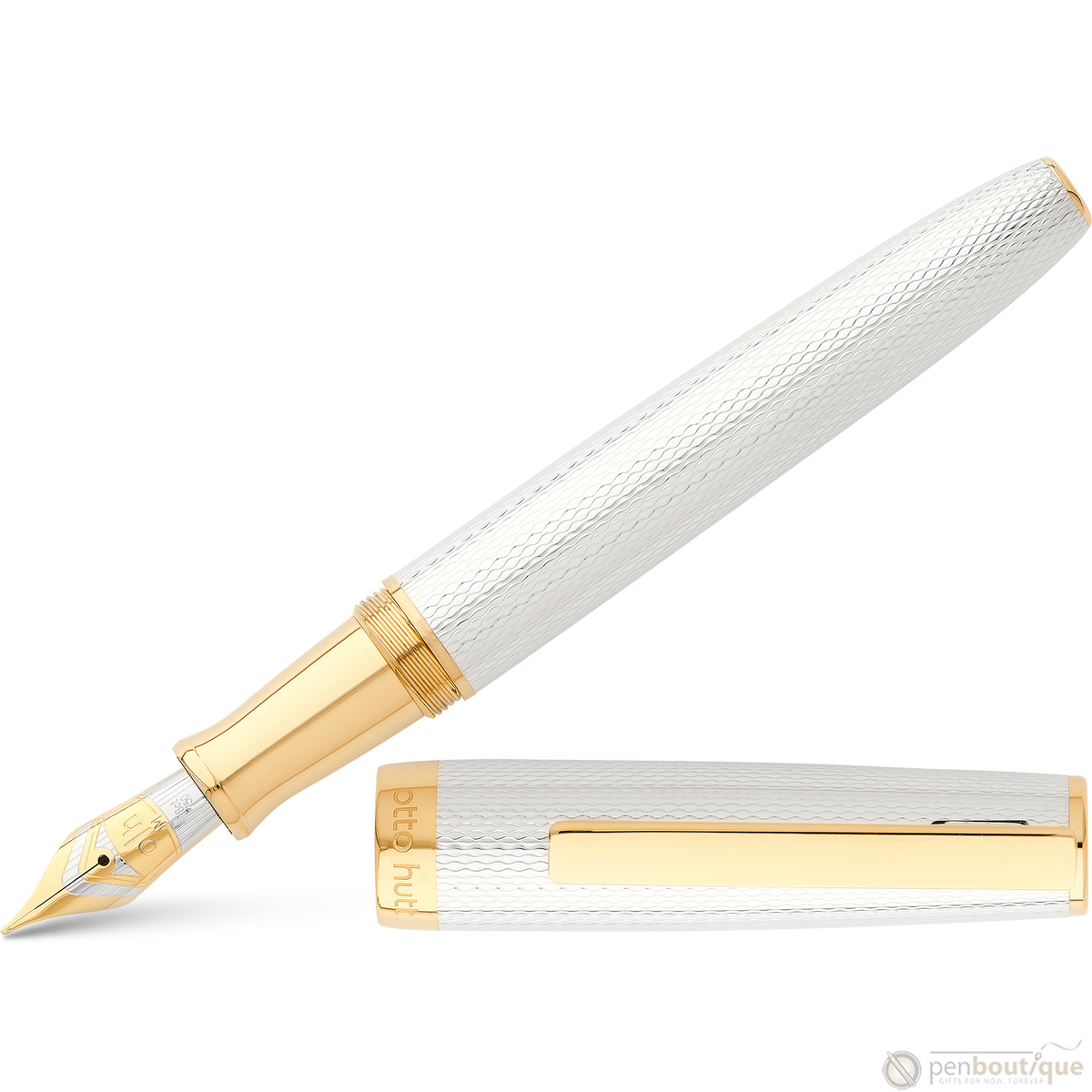 Otto Hutt Design 7 Fountain Pen - Gold Trim (US Exclusive) - Medium ...