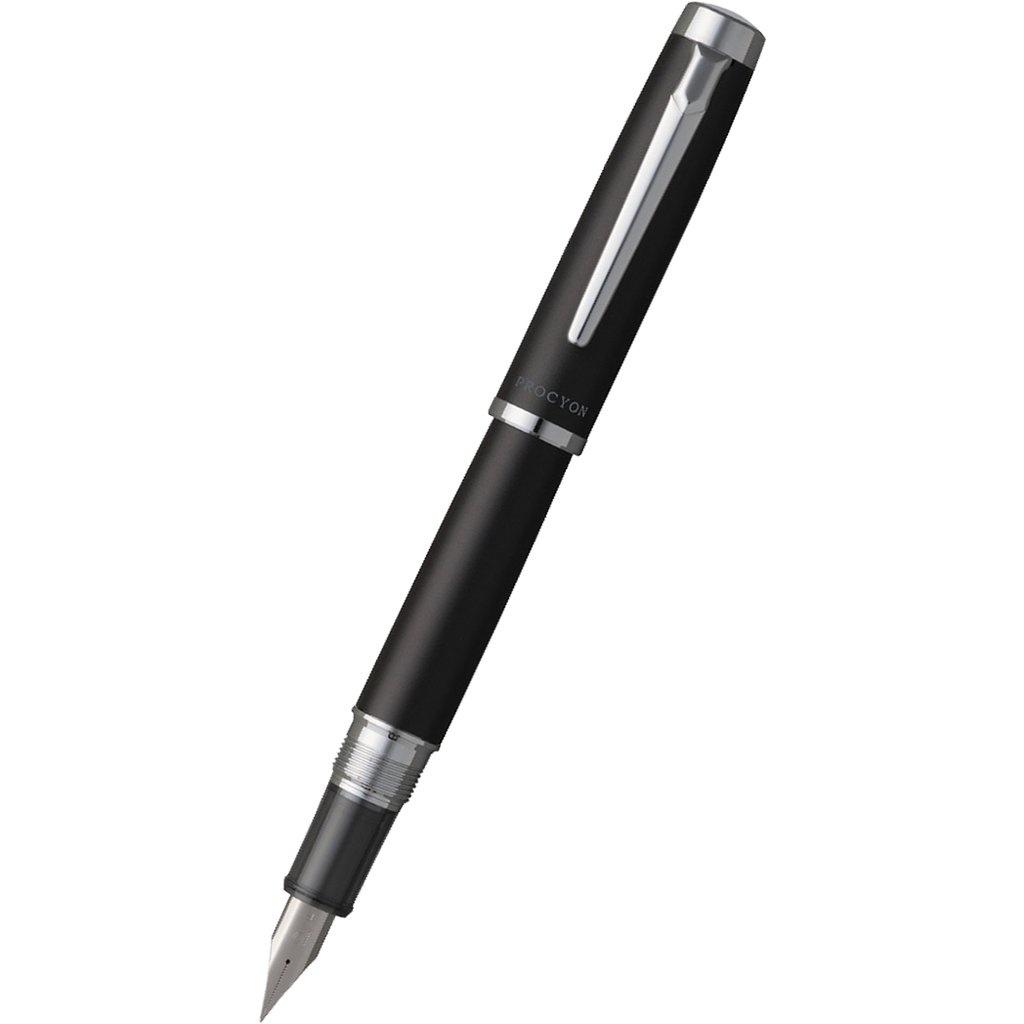 Platinum Procyon Fountain Pen - Luster Black Mist - Pen Boutique Ltd
