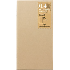 Traveler's Notebook 014 Refill - Regular Size - Kraft Paper